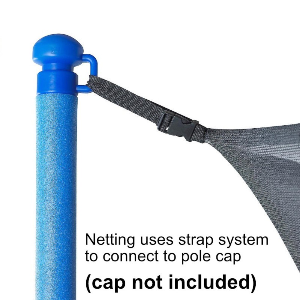 8 Ft Trampoline Netting (inside type for 6 straight poles)