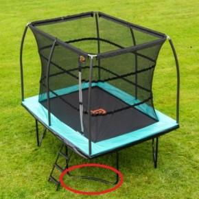 10 ft x 7.5 ft Jump Power U Section Frame Leg