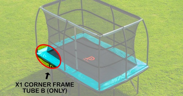 12x8FT Jump Power Corner Frame Tube B