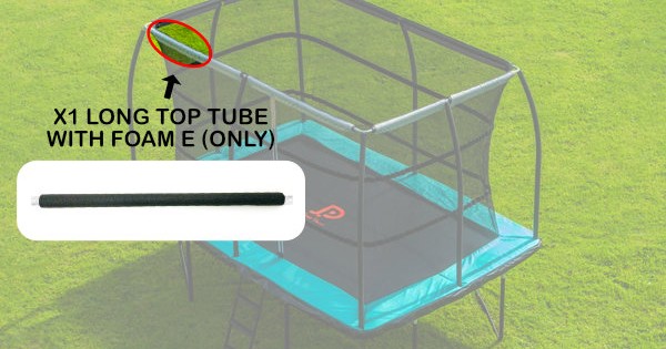 12x8FT Jump Power Short Top Tube with Foam E