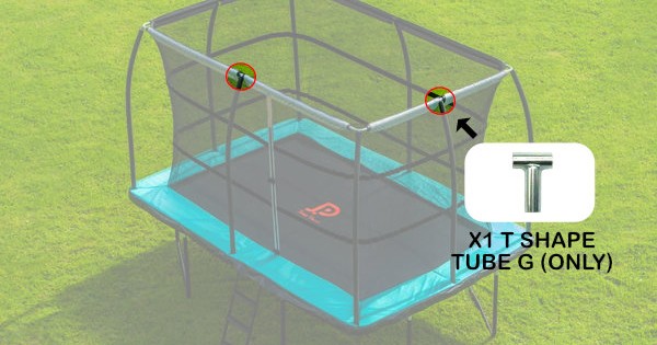 12x8FT Jump Power T shape tube G