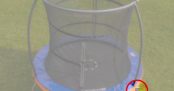 Jump Power T Section Frame for 8 foot trampoline
