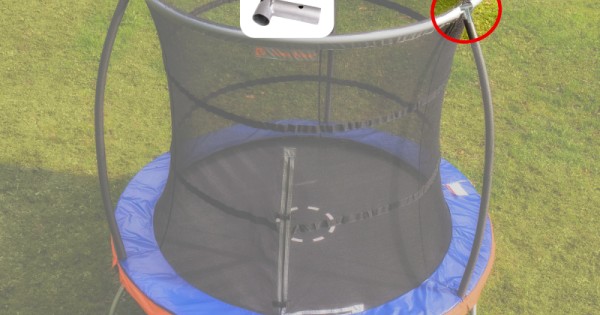 Jump Power T Section Top Ring for 8 foot trampoline