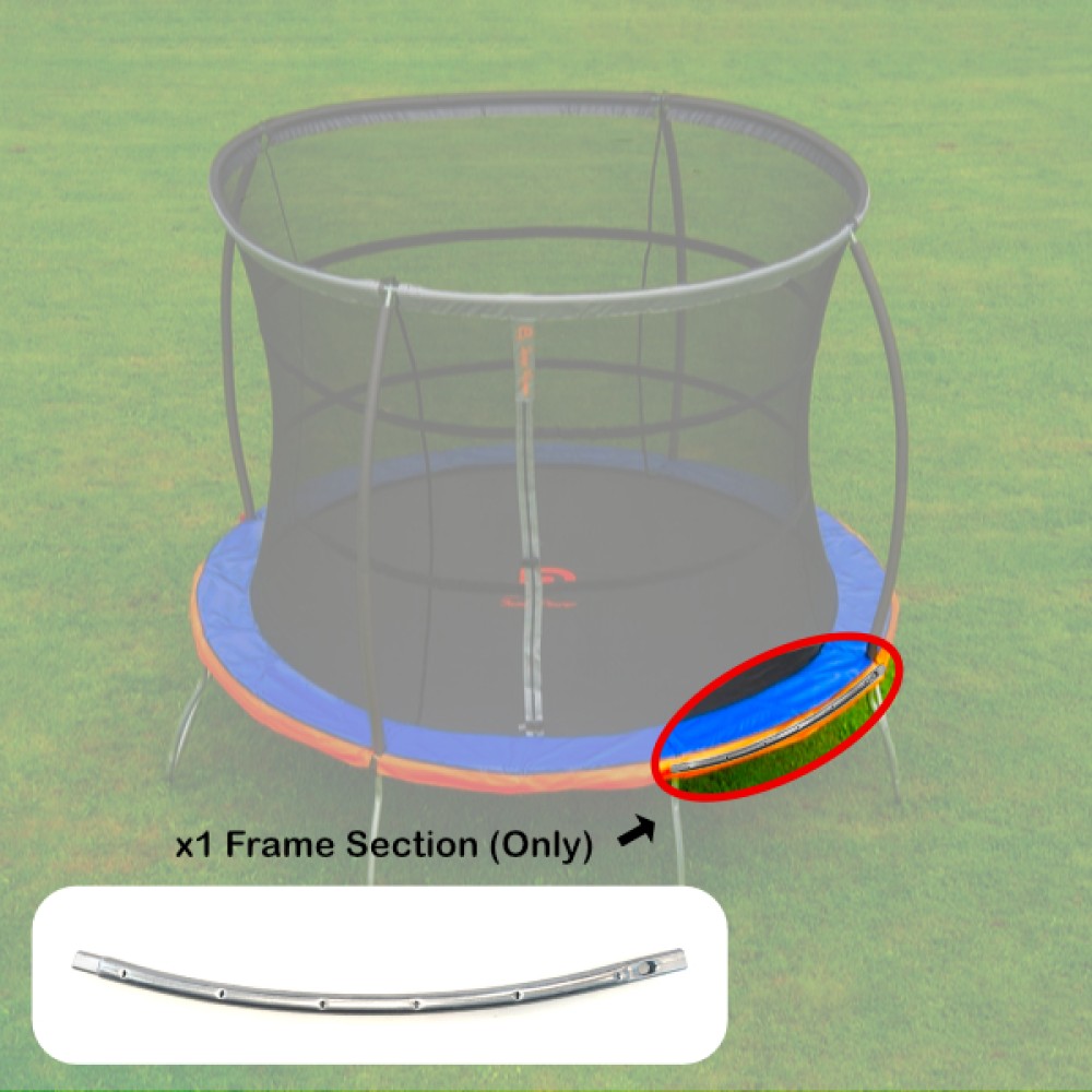 Curved top frame section for 10ft Jump Power Trampoline.