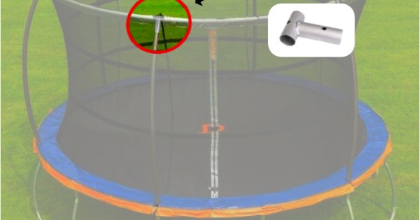 T section for Jump Power 13 foot Trampoline Top Ring