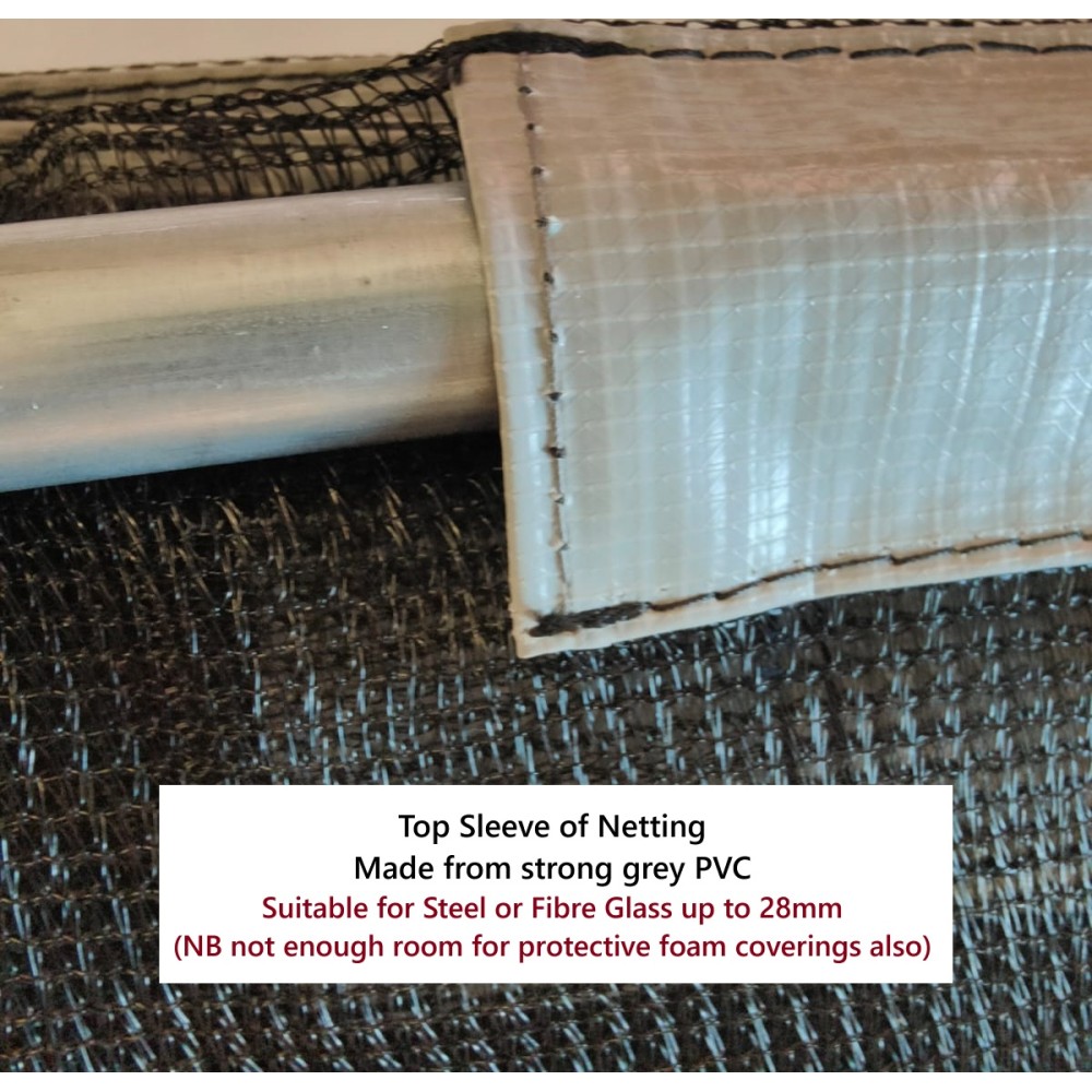 10-foot-Safety-Net-4-curved-poles-trampoline-netting-2-meter-high