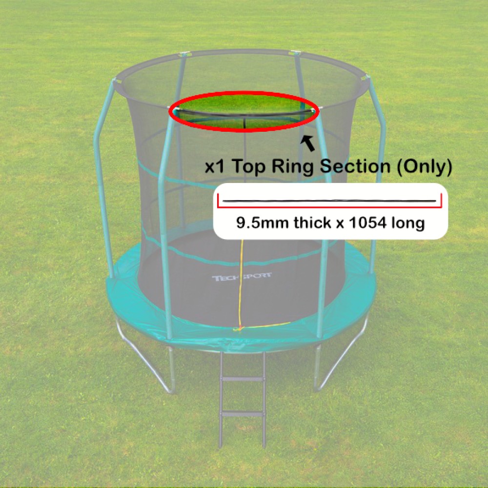 Top Ring for Tech Sport 8 foot Trampoline Top Ring