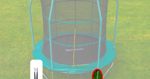 Tech Sport Frame Leg part 8 foot trampoline